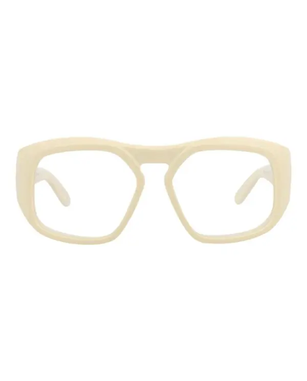 Valentino Garavani Square Acetate Optical Frames - Ivory Ivory Transparent (vlx/179c/55)