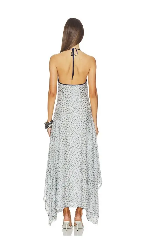 KATE BARTON Halterneck Handkerchief Dress