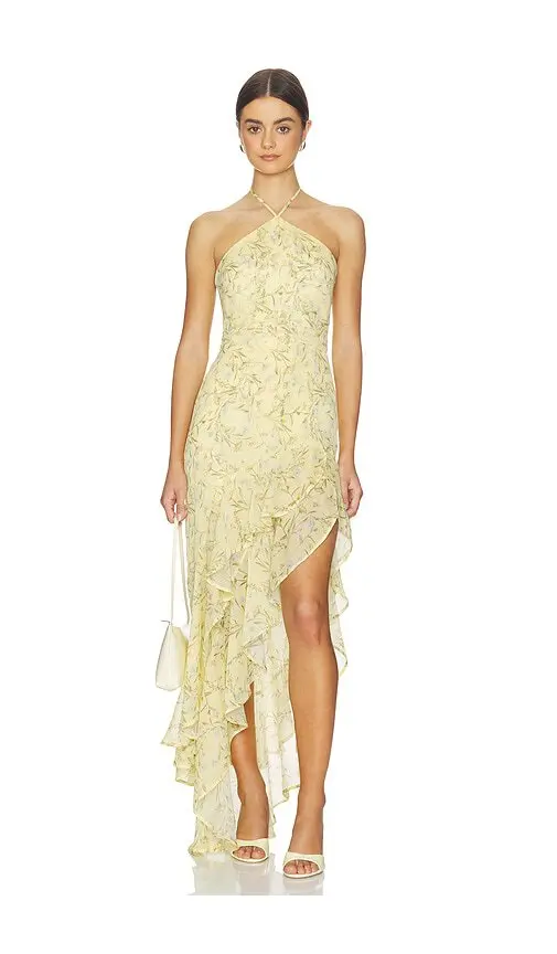 Amanda Uprichard Carlina Dress - Lemon