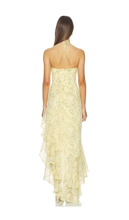 Amanda Uprichard Carlina Dress - Lemon