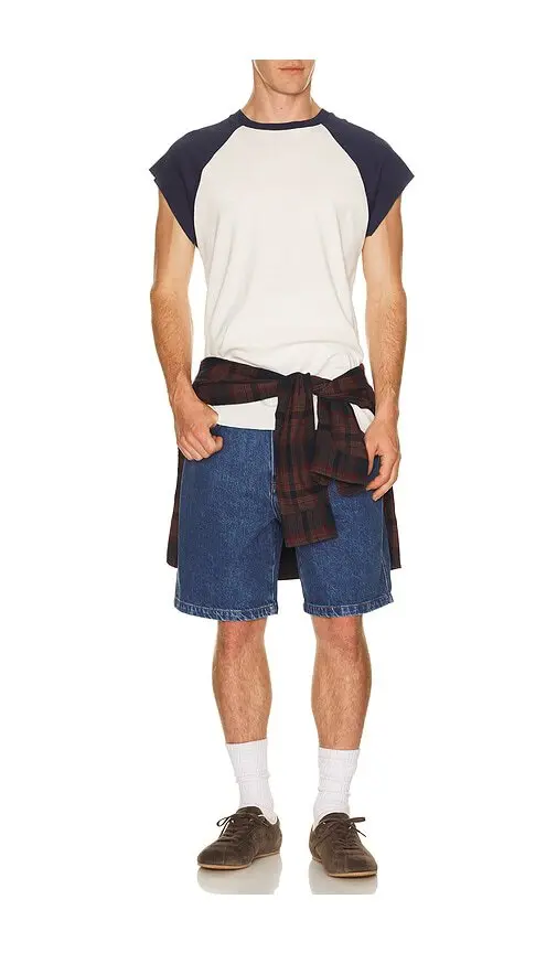 Simkhai Lorcan Denim Shorts