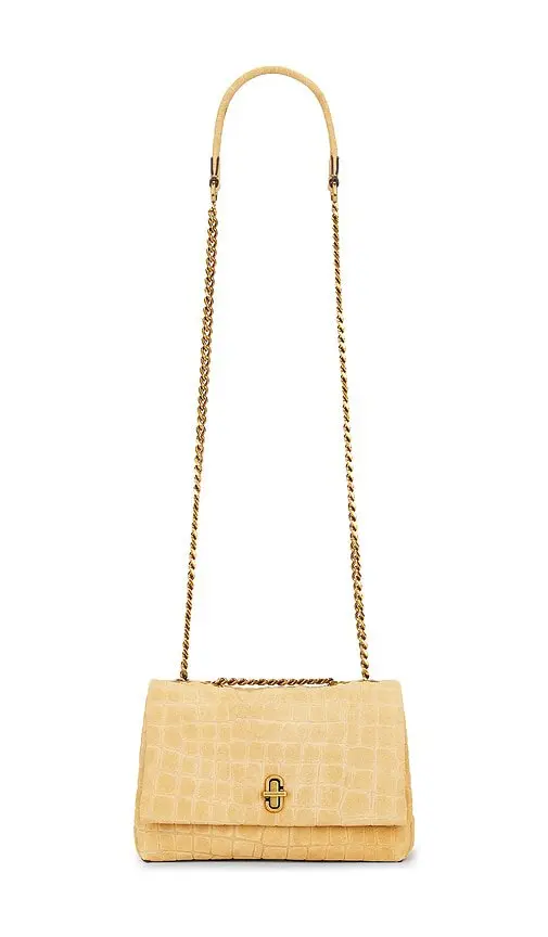 Marc Jacobs Slim Dual Chain Shoulder Bag - Mustard