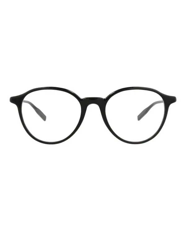 Montblanc Round-frame Recycled Acetate Optical Frames - Black Black Transparent (mb0291o/30014599/005)