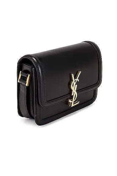 Saint Laurent Small Solferino Satchel - Nero