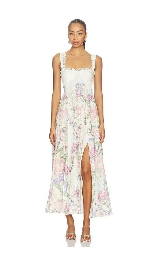Charo Ruiz Ibiza Crissy Long Dress - Cream