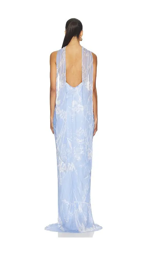 Amanda Uprichard Ashton Maxi Dress - Lavender