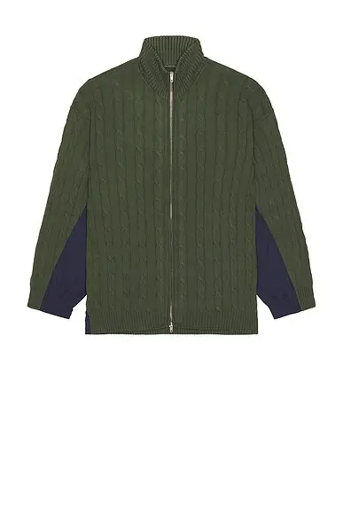 Balenciaga Hybrid Knit Jacket