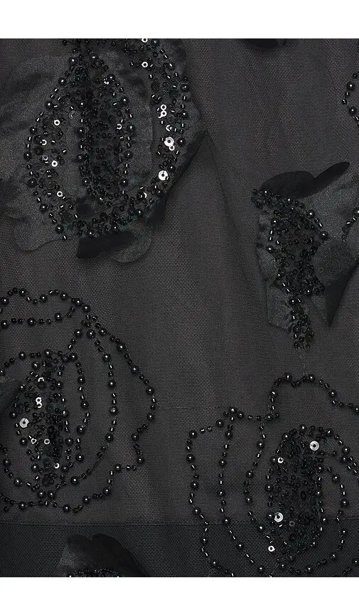 Delfi Embellished Georgette Gown