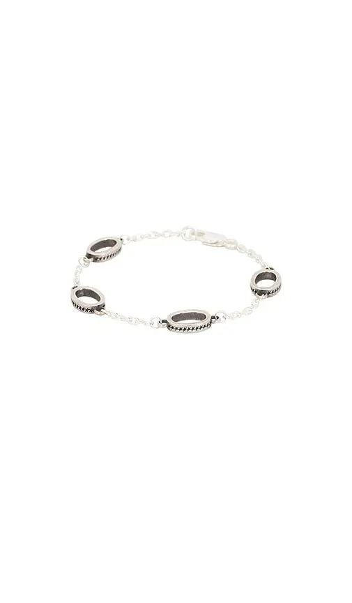 TWO JEYS Icon Link Bracelet - Metallic Silver