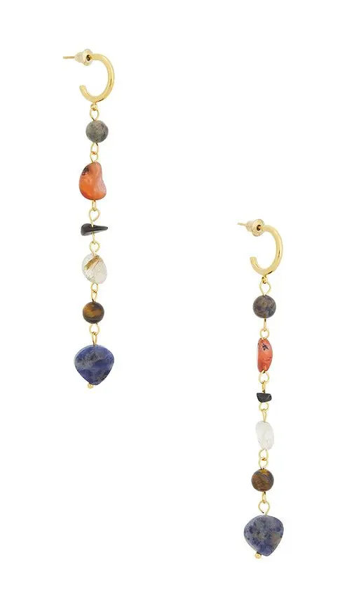 CASA CLARA Lumea Dangle Earrings - Blue