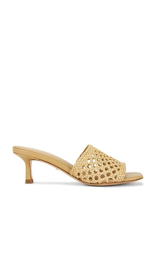 Raye Samira Raffia Stiletto Heel Sandals