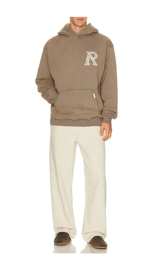 REPRESENT Western Initial Hoodie - Brown
