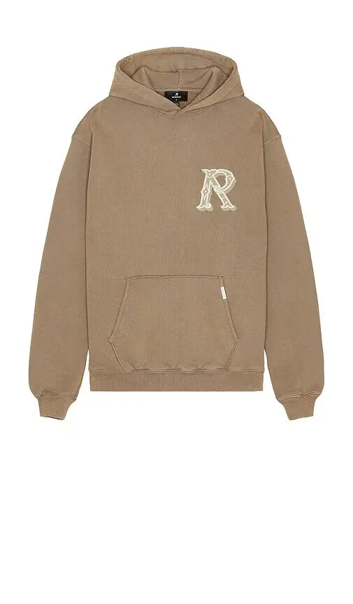 REPRESENT Western Initial Hoodie - Brown