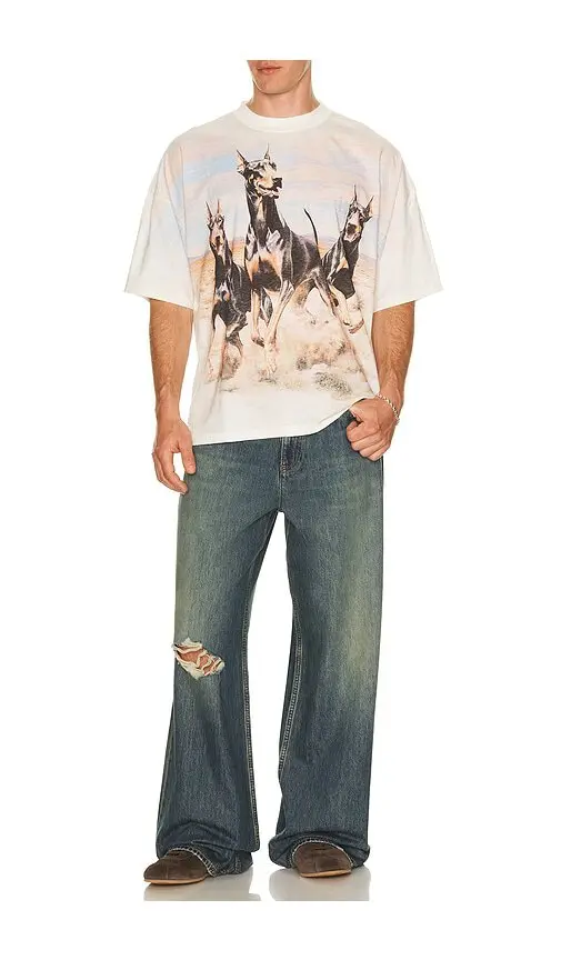 REPRESENT Western Dobermans Tee In . Also - White