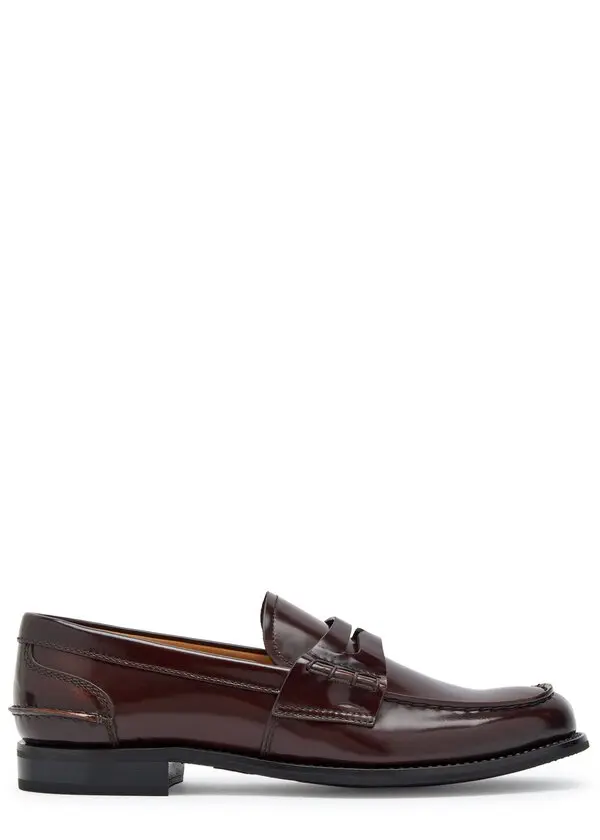 Church's Pembrey Polished Leather Loafers - Brown