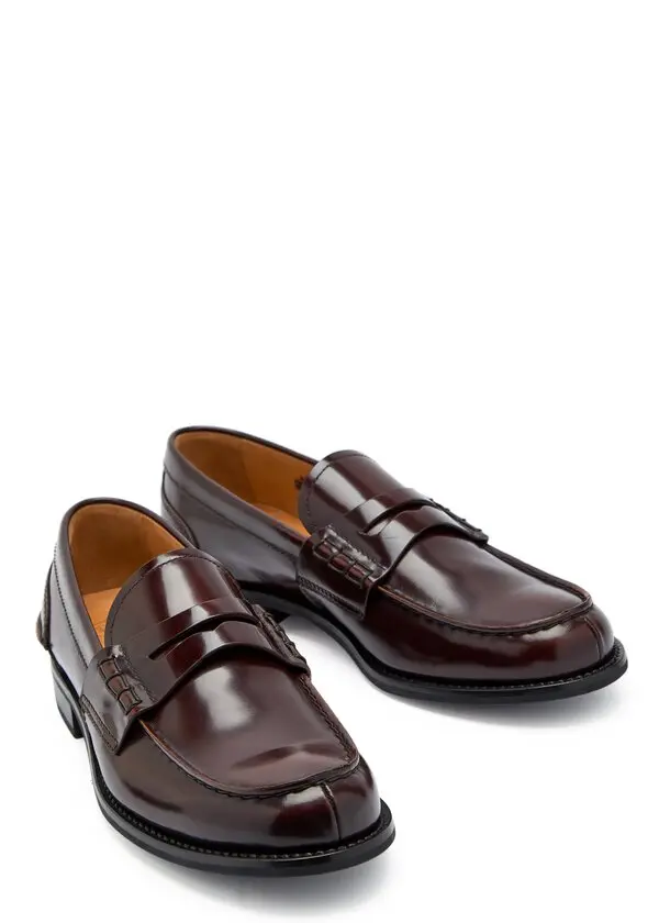 Church's Pembrey Polished Leather Loafers - Brown