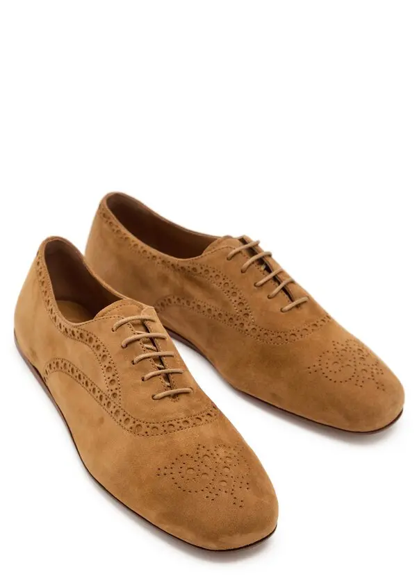 Church's Rebecca Suede Derby Shoes - Brown