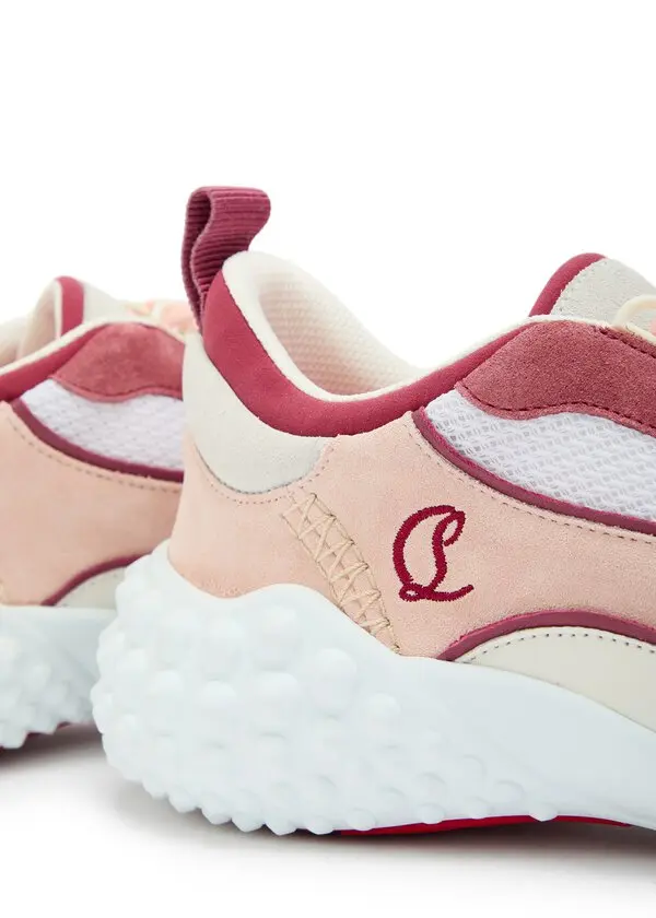 CHRISTIAN LOUBOUTIN Mara Panelled Mesh Sneakers - White
