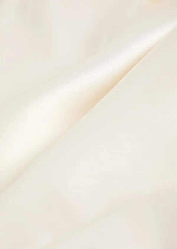 DELOS Gilbert Silk Trousers - Ivory