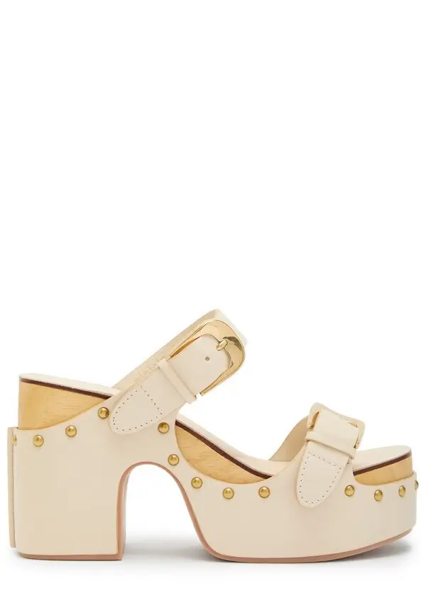 Zimmermann Alight 100 Leather Mules