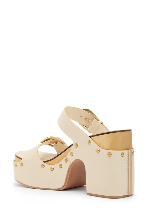 Zimmermann Alight 100 Leather Mules