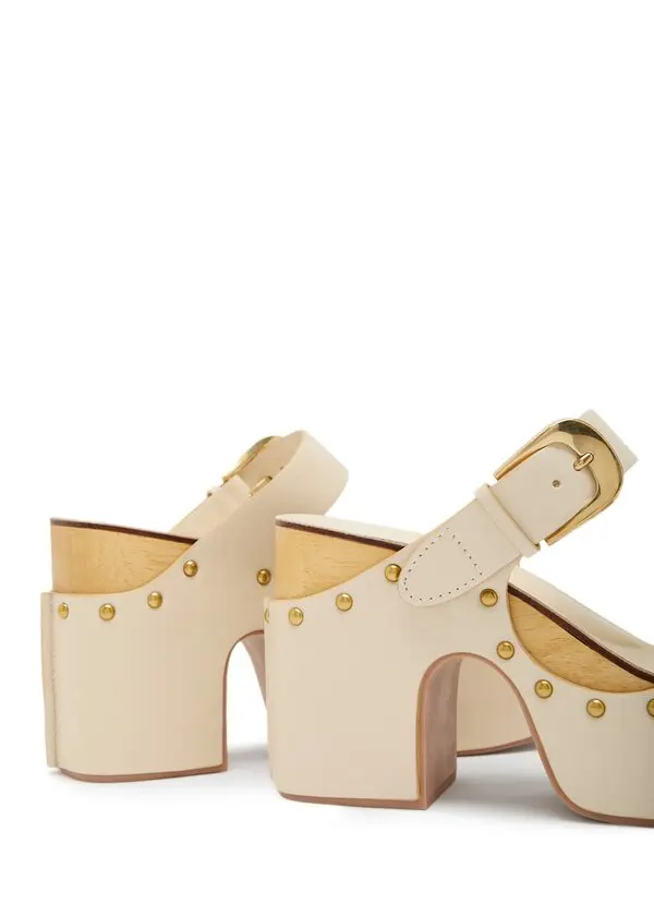 Zimmermann Alight 100 Leather Mules