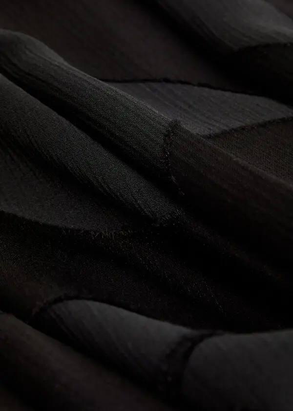 DELOS Cybelle Devoré Georgette Trousers