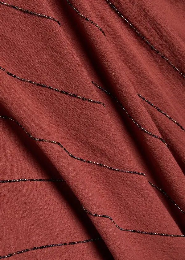 Caravana Bead Embellished Cape