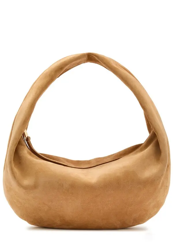 Khaite Olivia Top Handle Bag - Camel