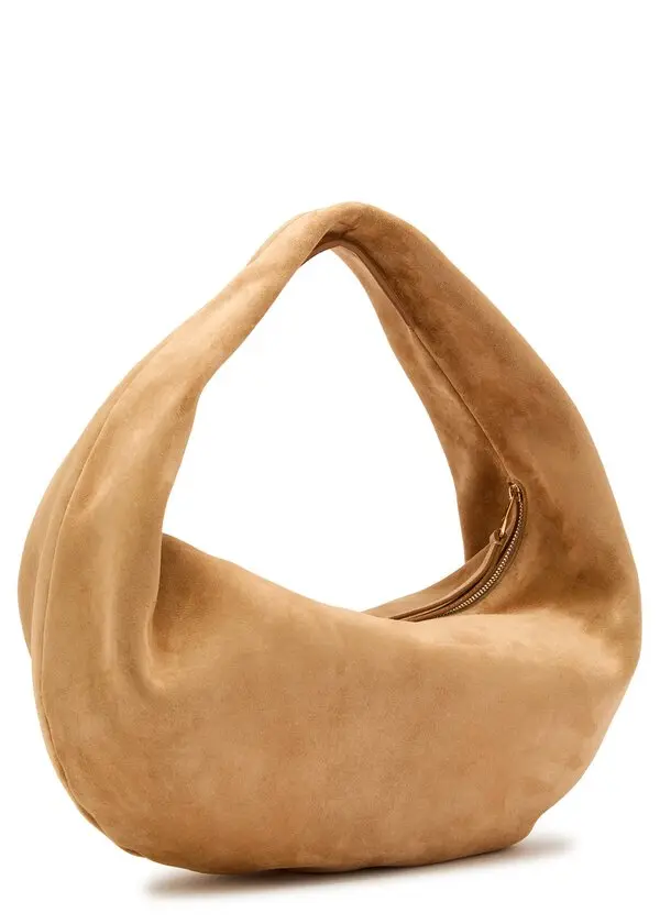 Khaite Olivia Top Handle Bag - Camel