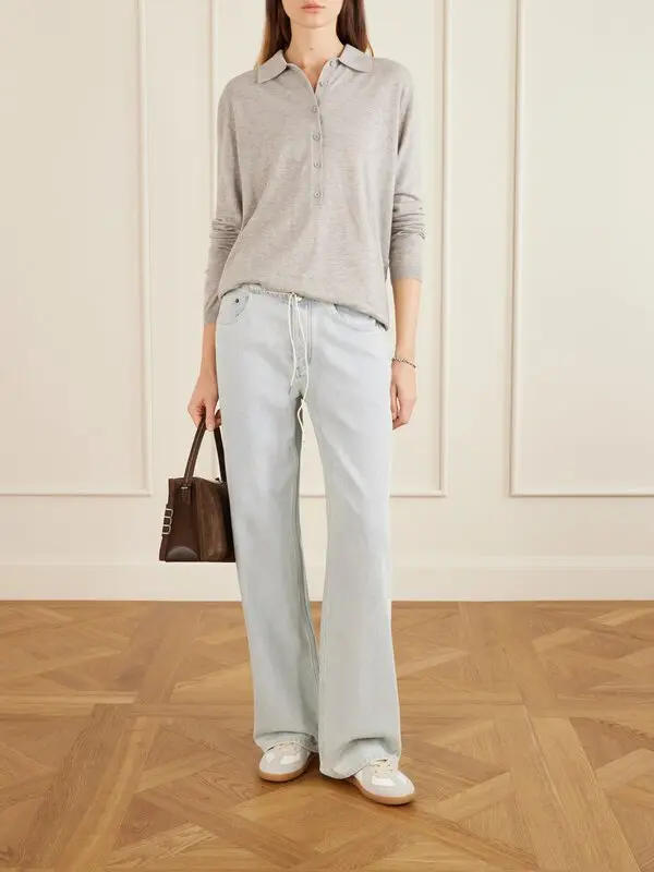 Still Here Cool Wide-leg Jeans - Blue