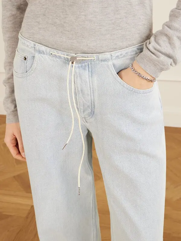 Still Here Cool Wide-leg Jeans - Blue