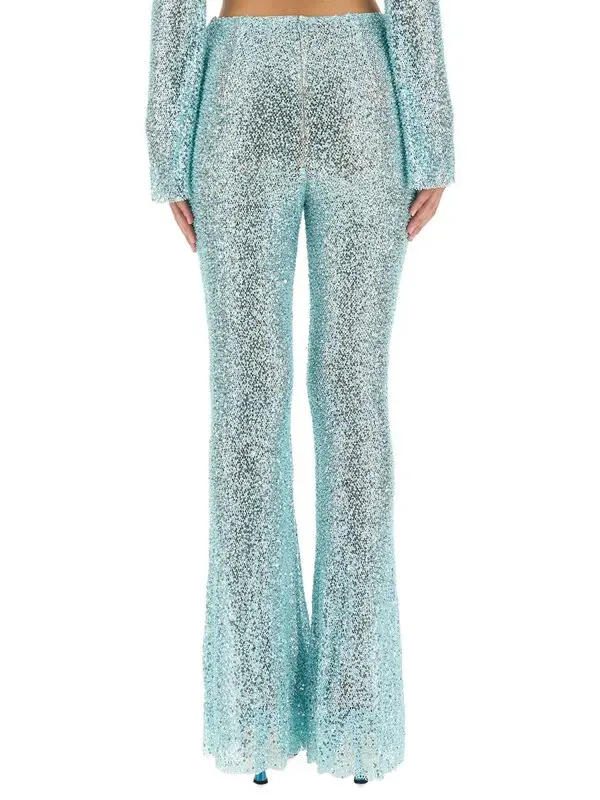 SELF-PORTRAIT Beaded Slim Fit Pants