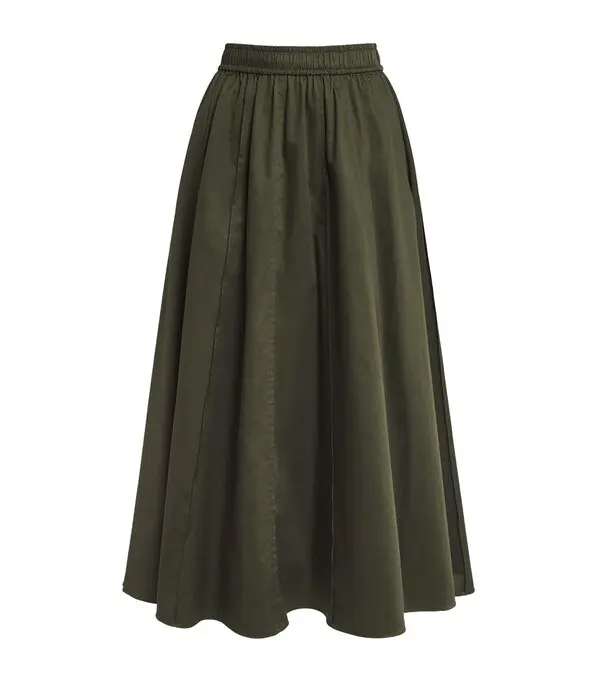 JOSEPH Cotton Sateen Manar Skirt