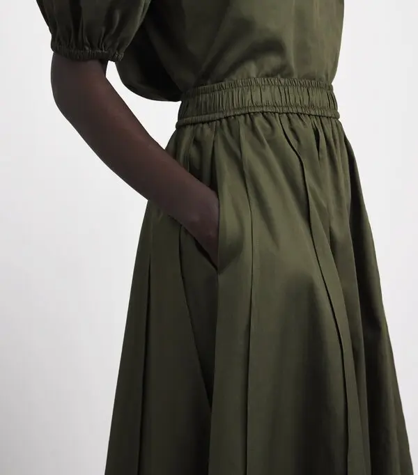 JOSEPH Cotton Sateen Manar Skirt