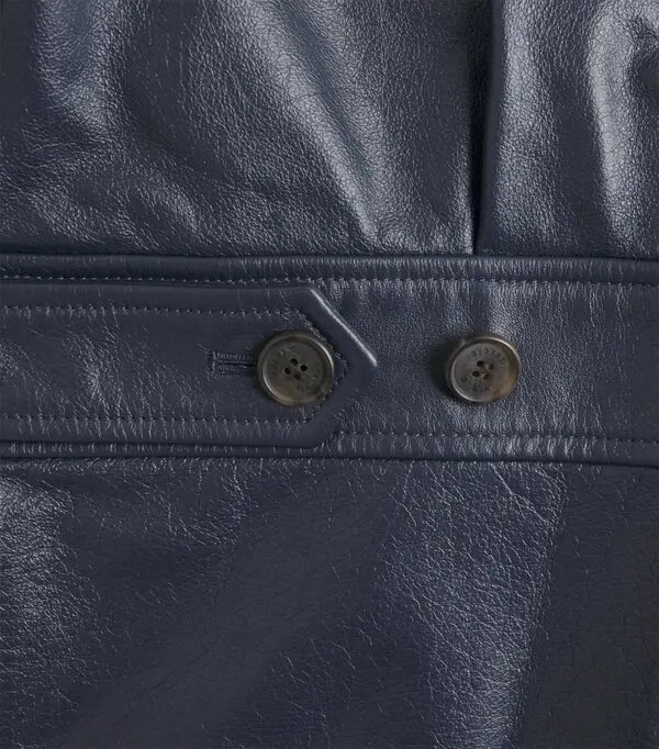 SYSTEM Leather Jacket