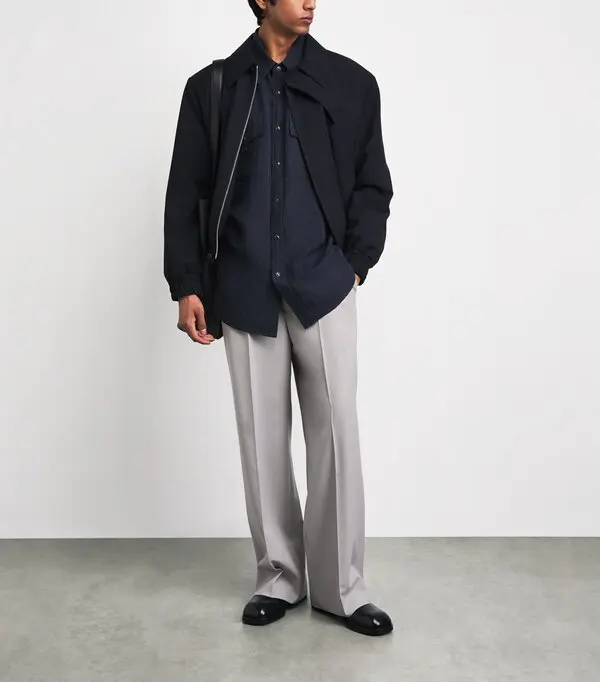 SYSTEM Stripe Overshirt