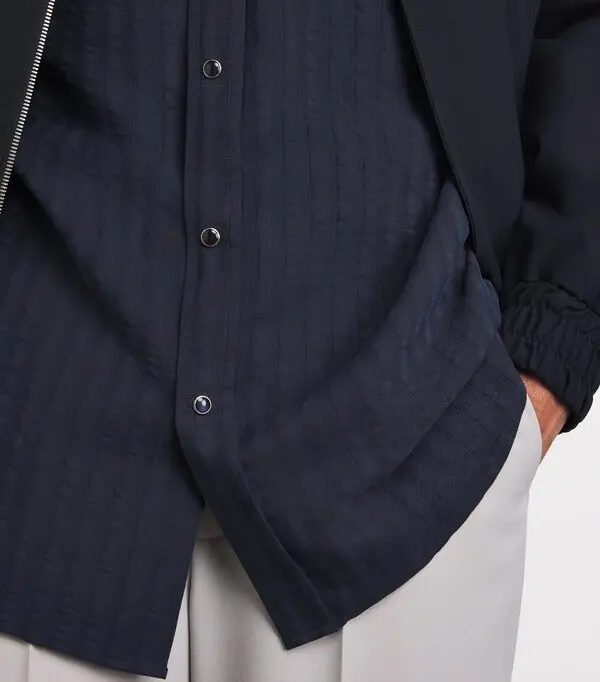 SYSTEM Stripe Overshirt
