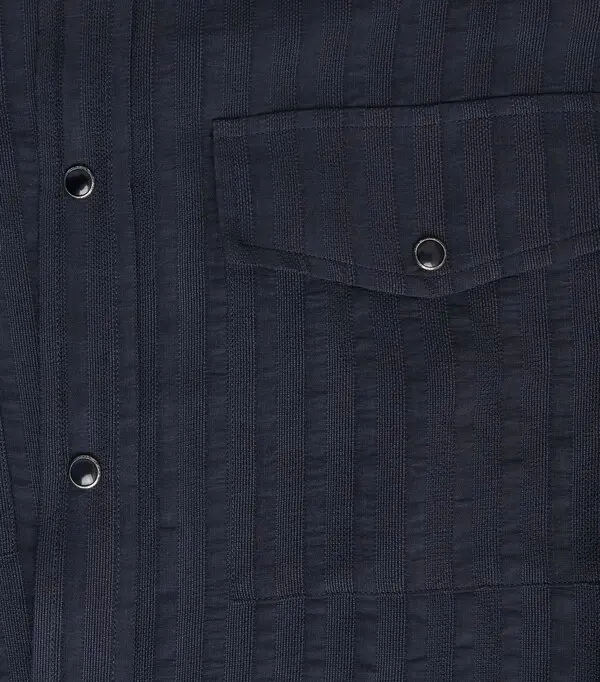 SYSTEM Stripe Overshirt