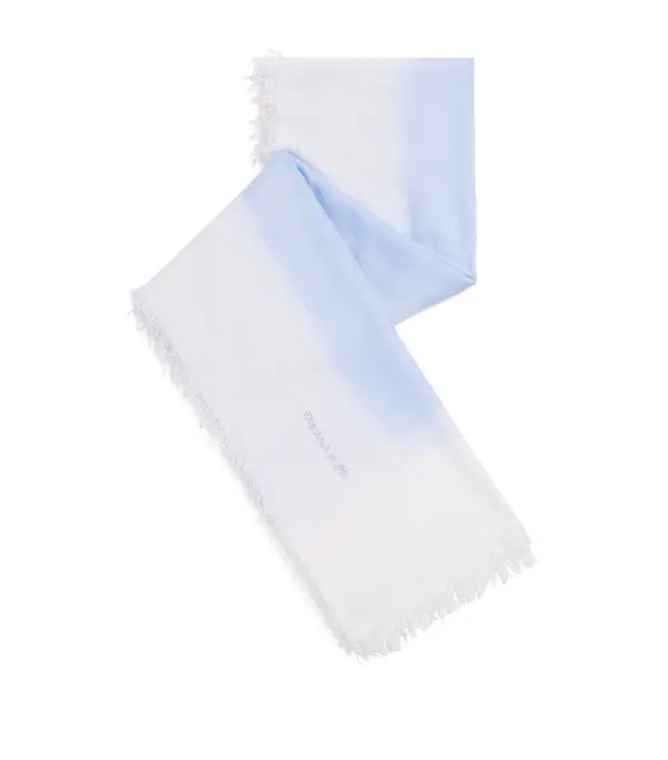 Fabiana Filippi Fringed Shawl - Blue