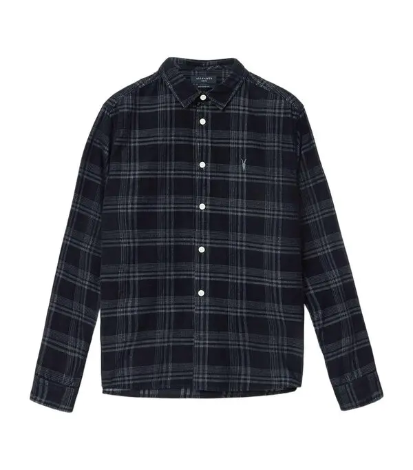 ALLSAINTS Organic Cotton Check Rockley Shirt