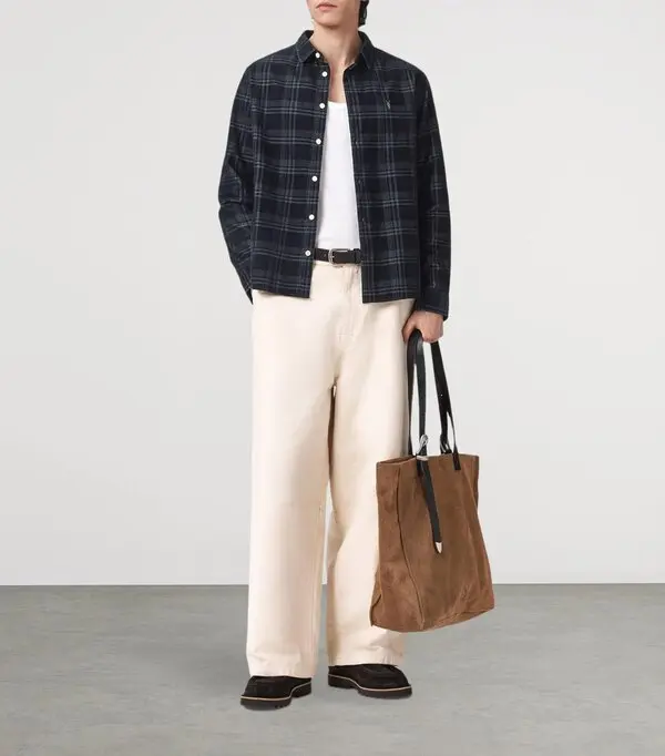 ALLSAINTS Organic Cotton Check Rockley Shirt