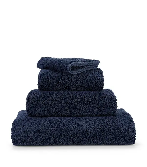 ABYSS & HABIDECOR Super Pile Face Cloth - Navy