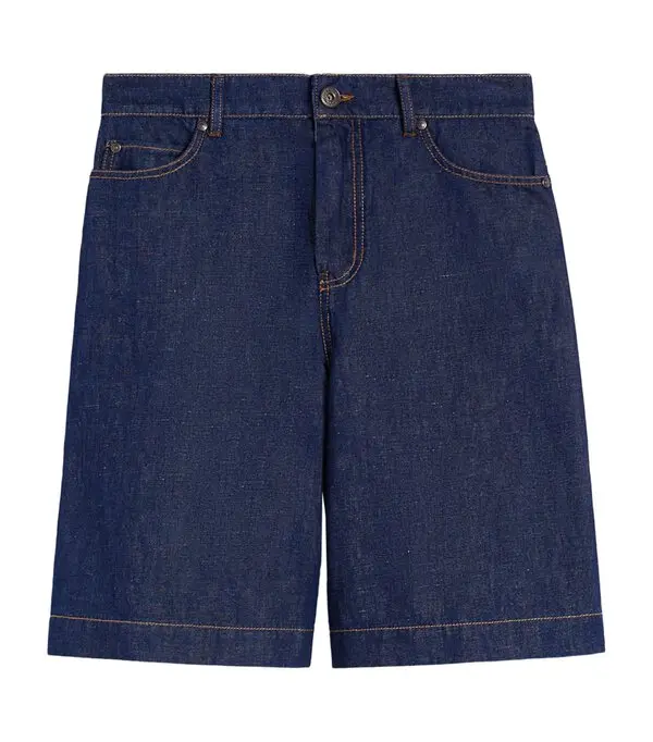 Max Mara Denim Shorts