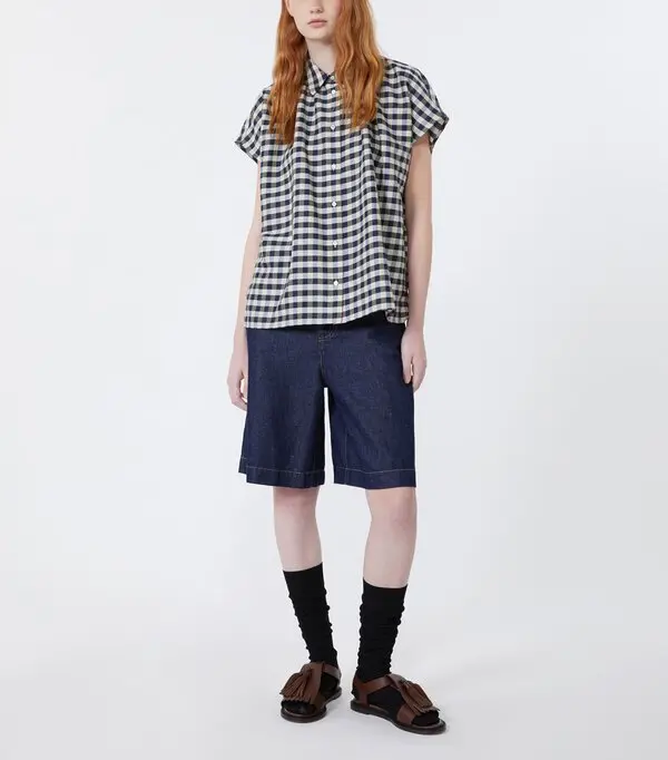 Max Mara Denim Shorts