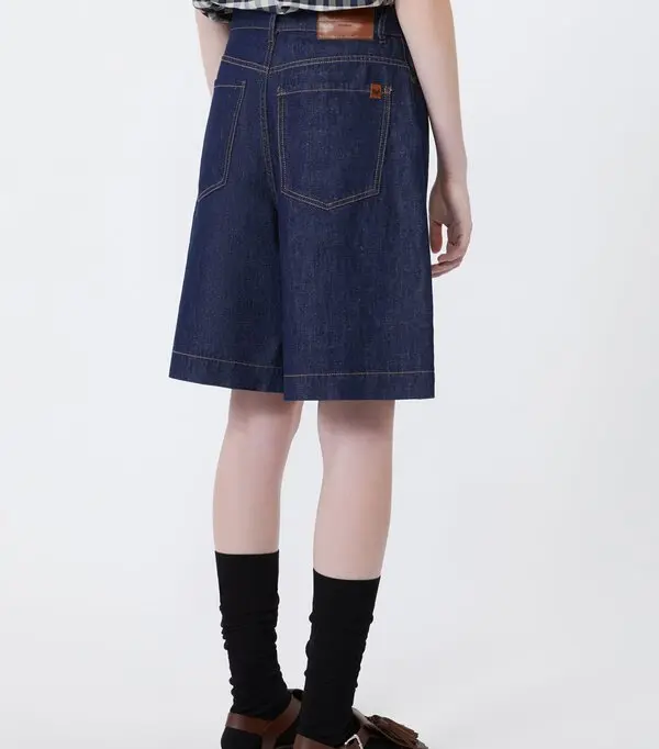 Max Mara Denim Shorts