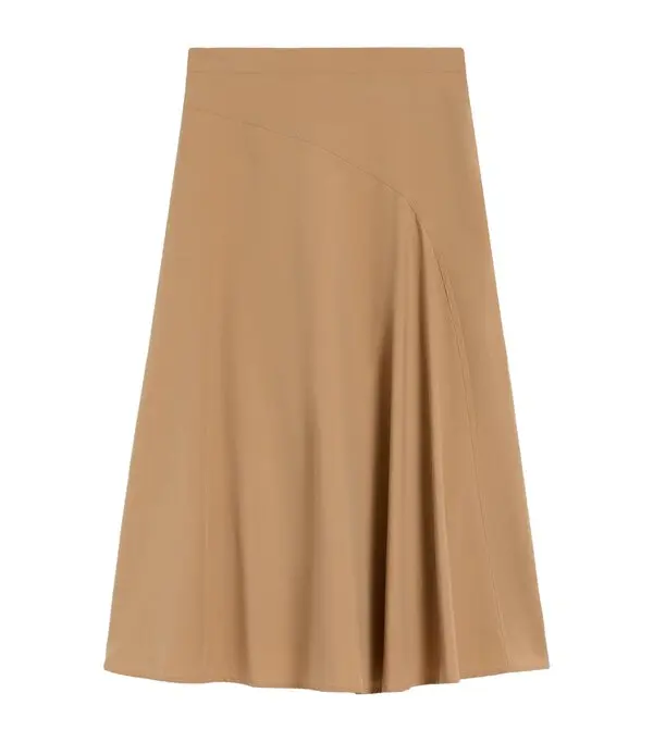 Max Mara Cotton Midi Skirt