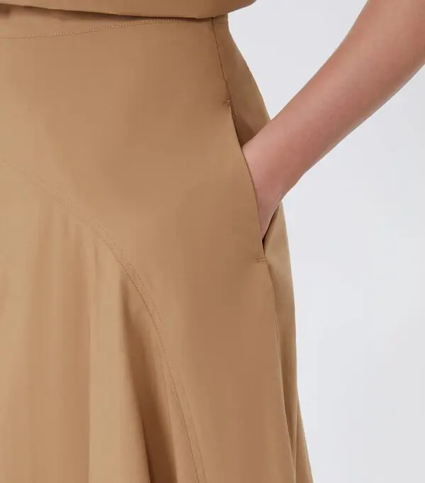 Max Mara Cotton Midi Skirt