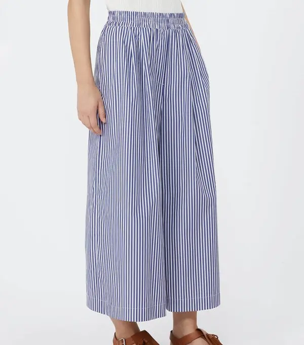Max Mara Stripe Wide-leg Trousers