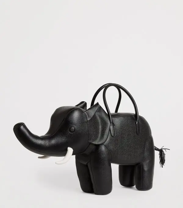 Thom Browne Leather Elephant Top-handle Bag